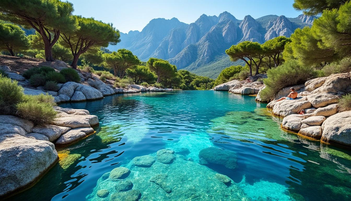 piscines naturelles de Zoza en Corse : baignade et accès pratique