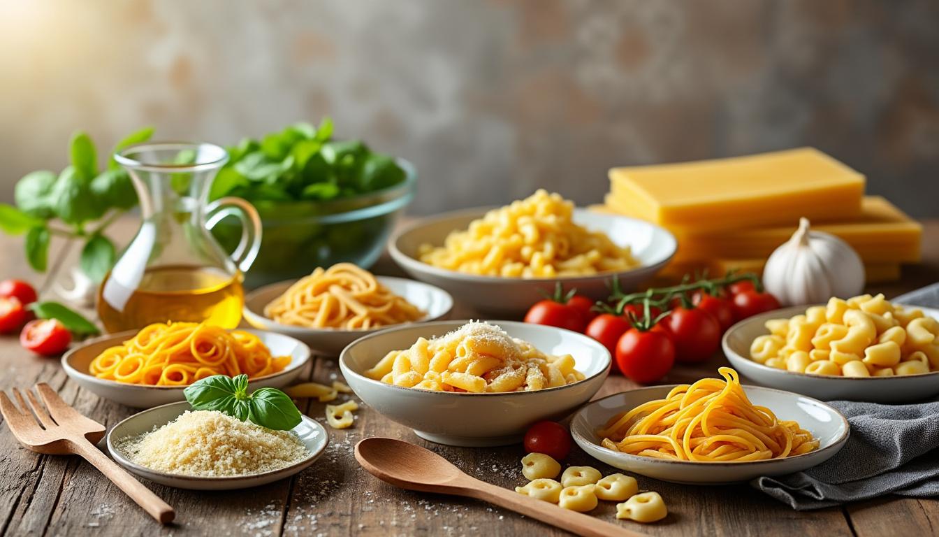Top 7 des types de pâtes incontournables et leurs usages